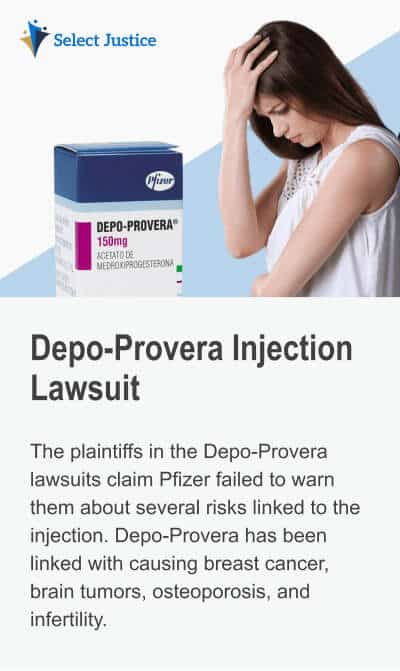 Depo-Provera Injection Lawsuit May 2025 - Select Justice